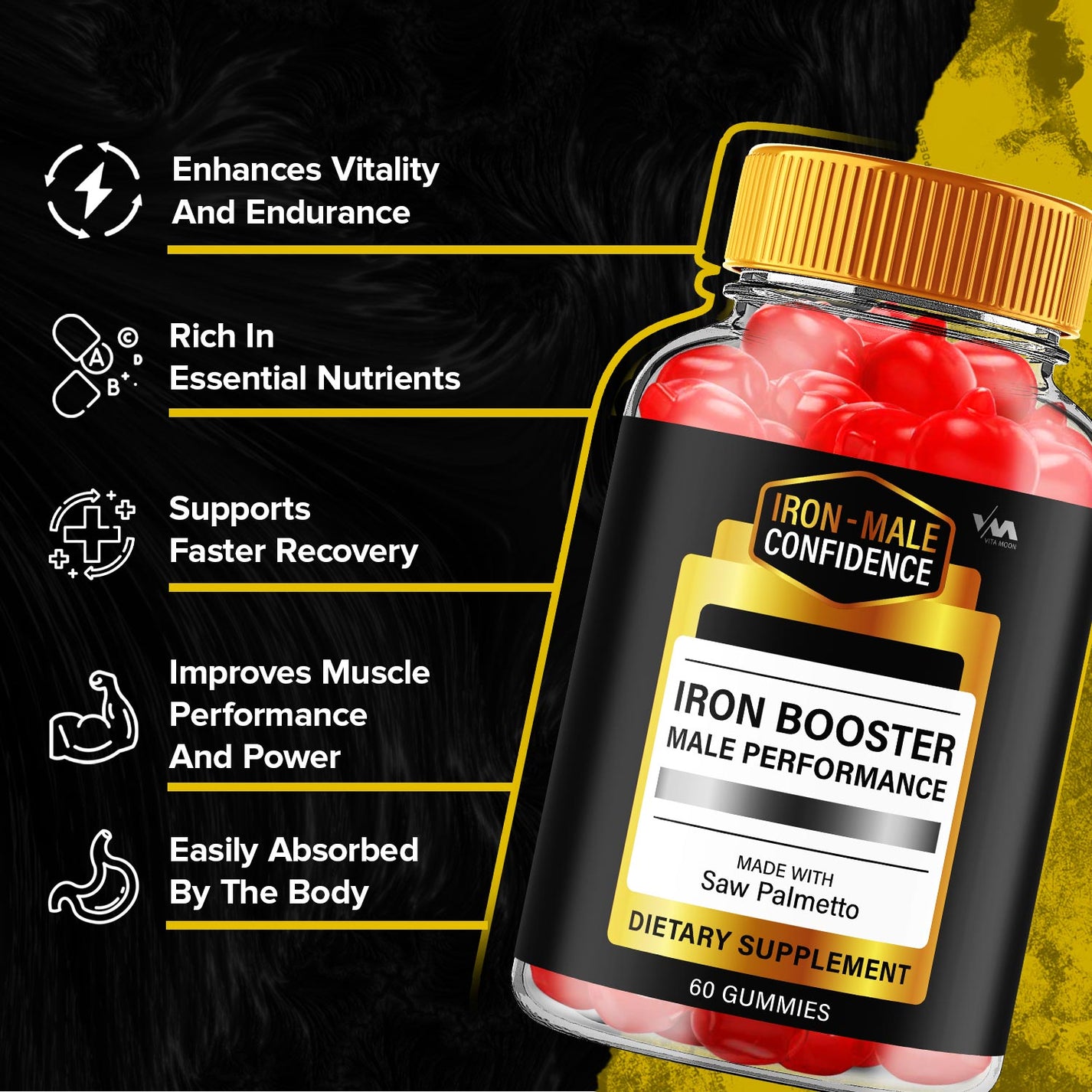 Iron Booster Gummies – Supplements Max