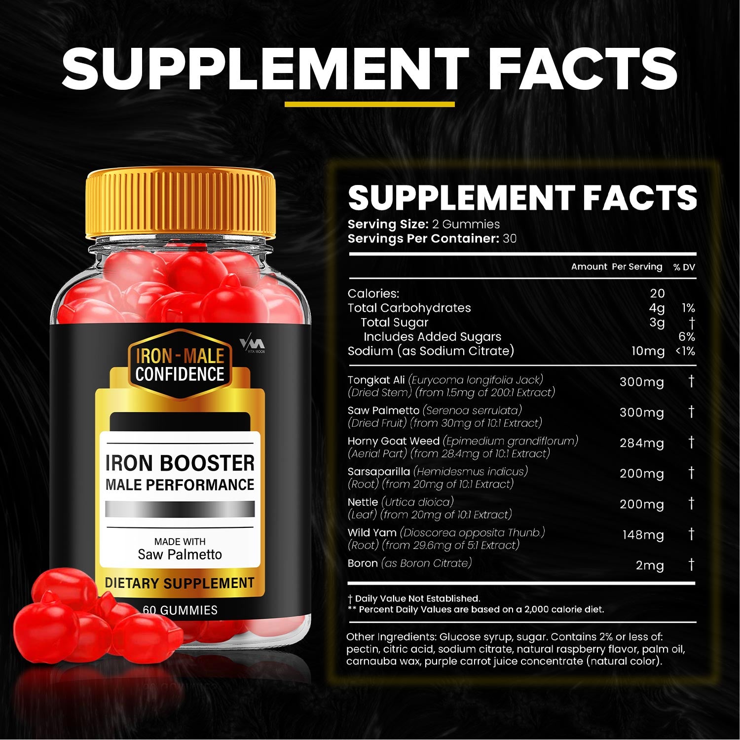 Iron Booster Gummies – Supplements Max